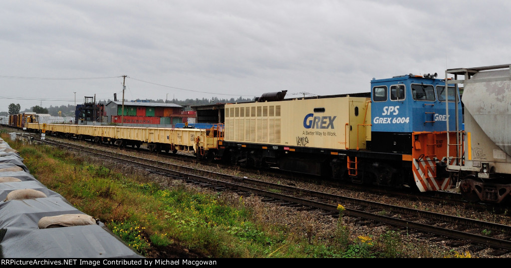 GREX 6004 and GREX 60490 Slot Machine work platform Georgetown Rail Equipment Company